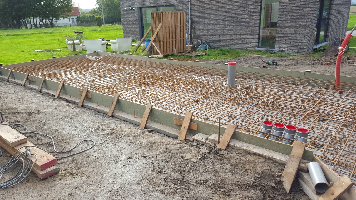 Funderingswerken: privé- woning Maarke-Kerkem